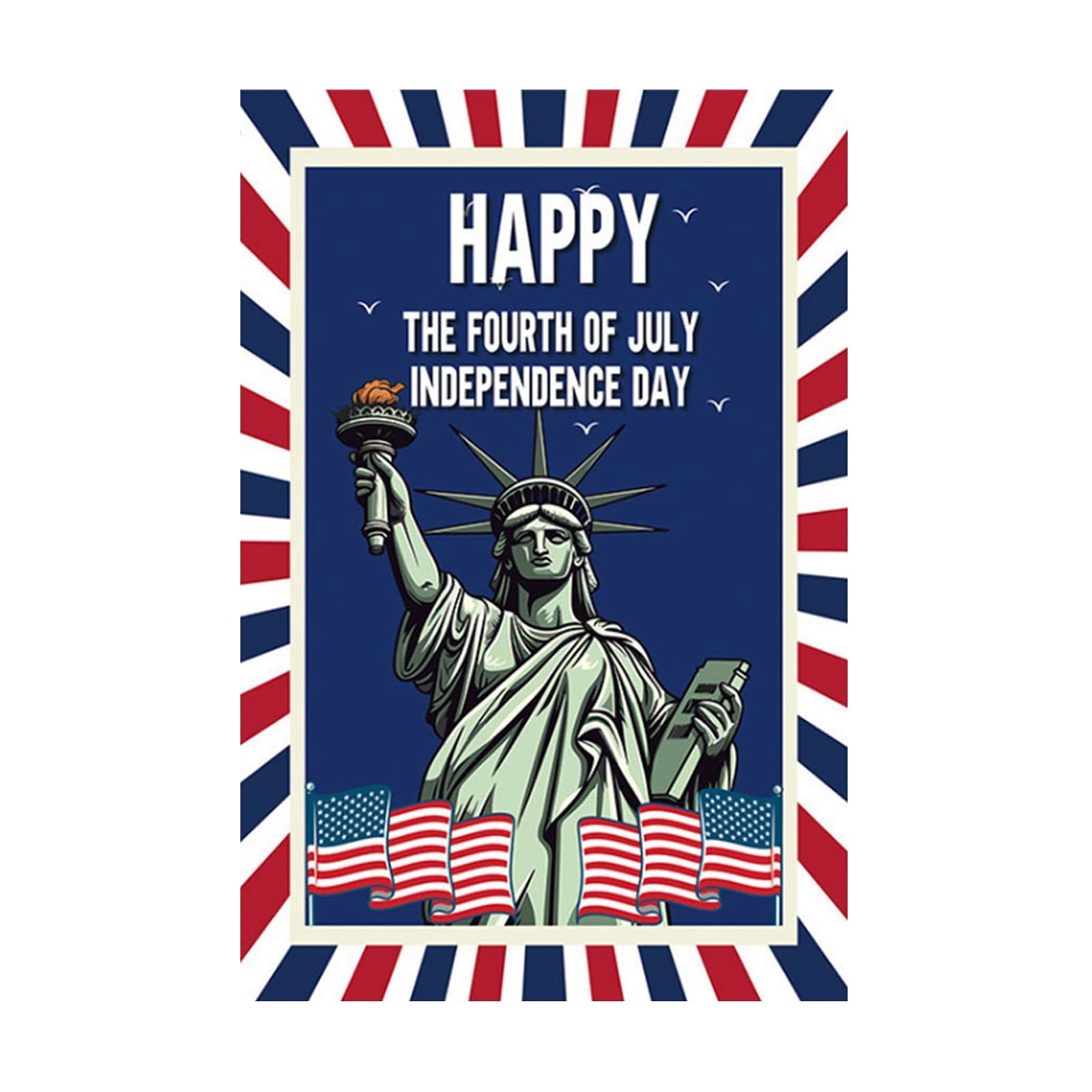 Independence Day Welcome Sign for Front Porch 11.8x17.7Inch 2025 ...