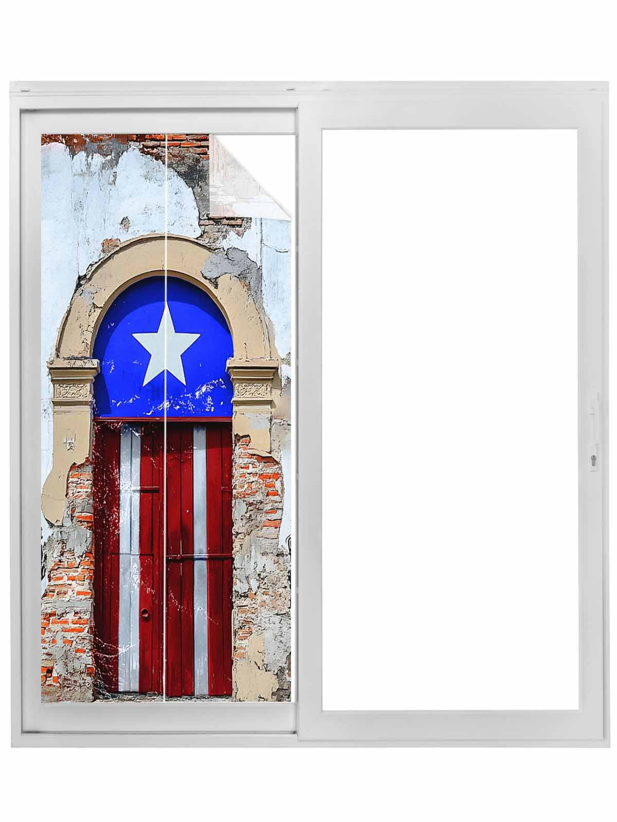 Independence Day Window Privacy Film Stained Glass Window Film ...