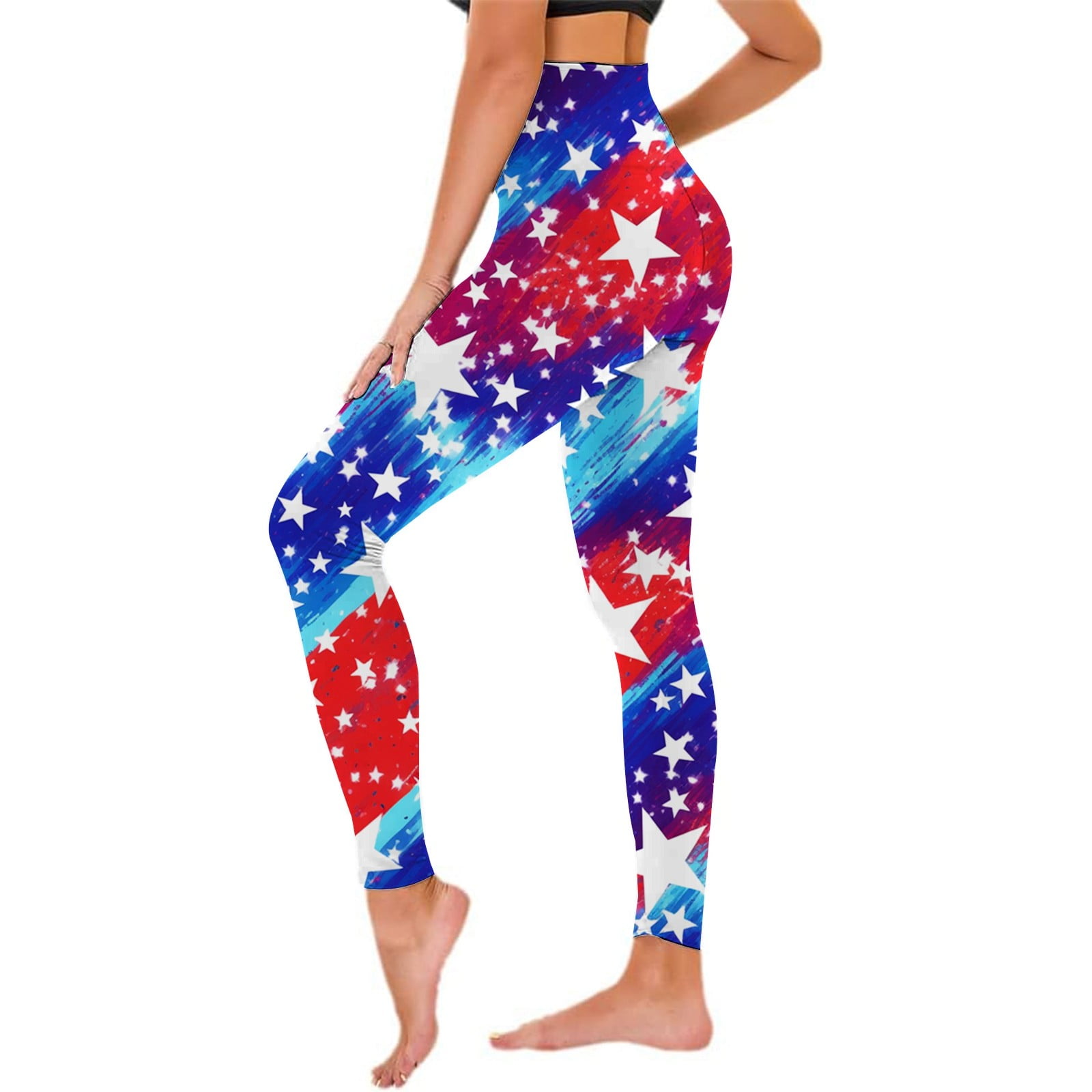 Independence Day For Women's 4th Of July Leggings Pants For Yoga ...