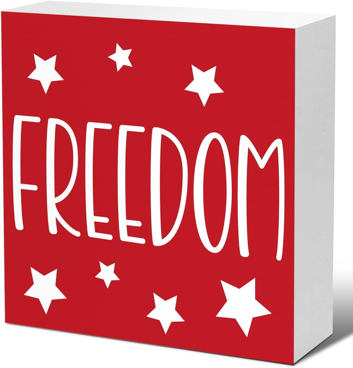Independence Day Wooden Plaque Fireworks Stand Open Daily God Bless ...