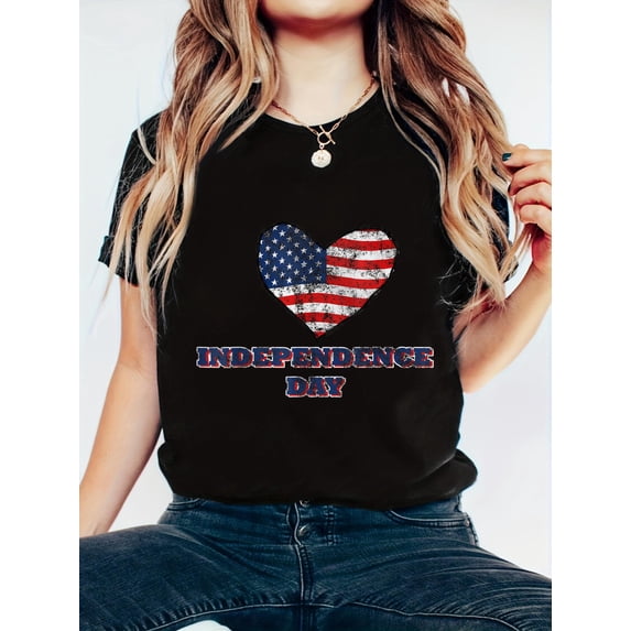 Independence Day celebration T-Shirt - Walmart.com