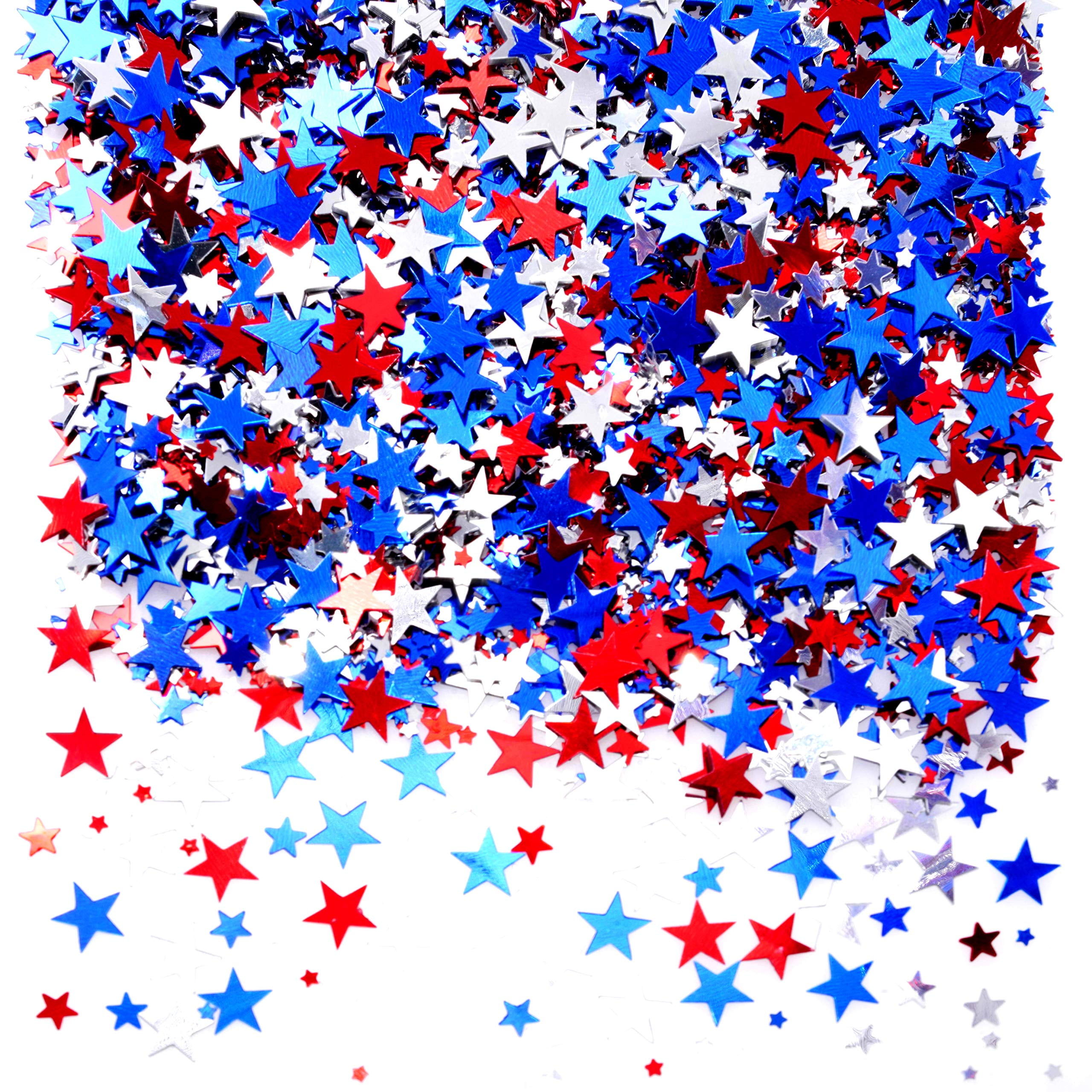 Independence National Day Patriotic Party Confetti - Twinkle Stars ...