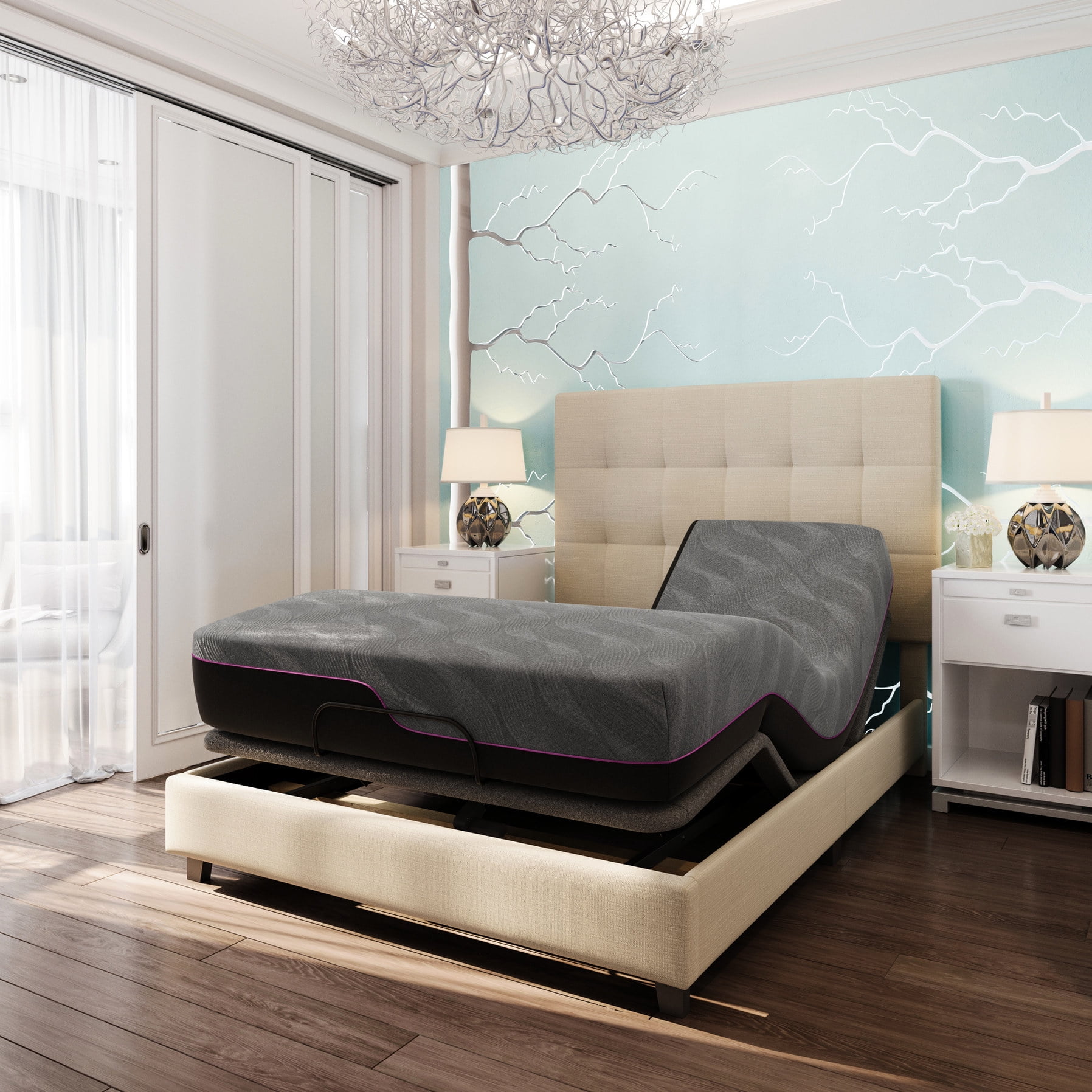 Independent Foot Elevation - 30-Degree Adjustment - Bed Rest - Improved ...