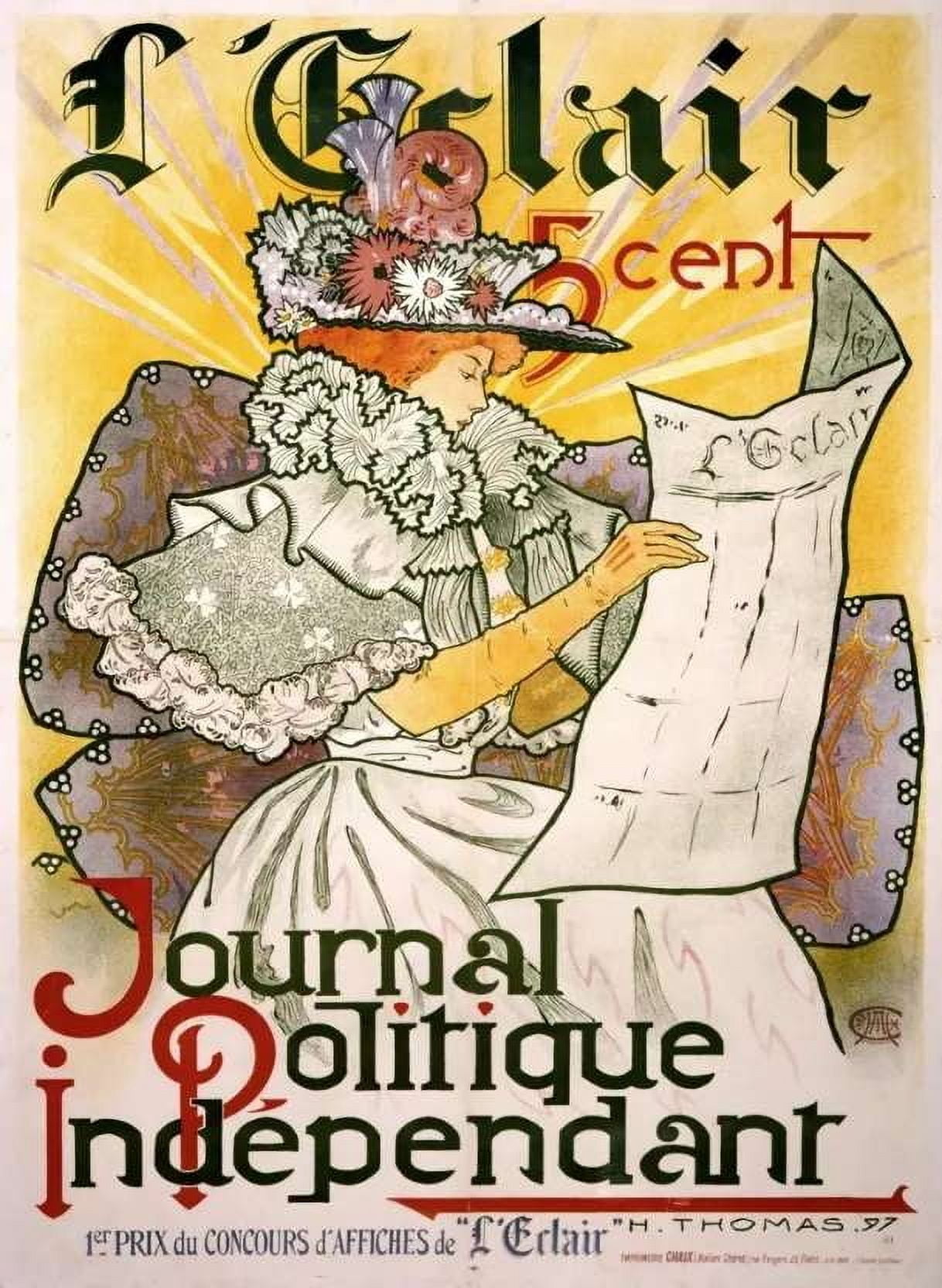 Independent Political Journal Poster. Graphic Art. Wall Interior Design ...