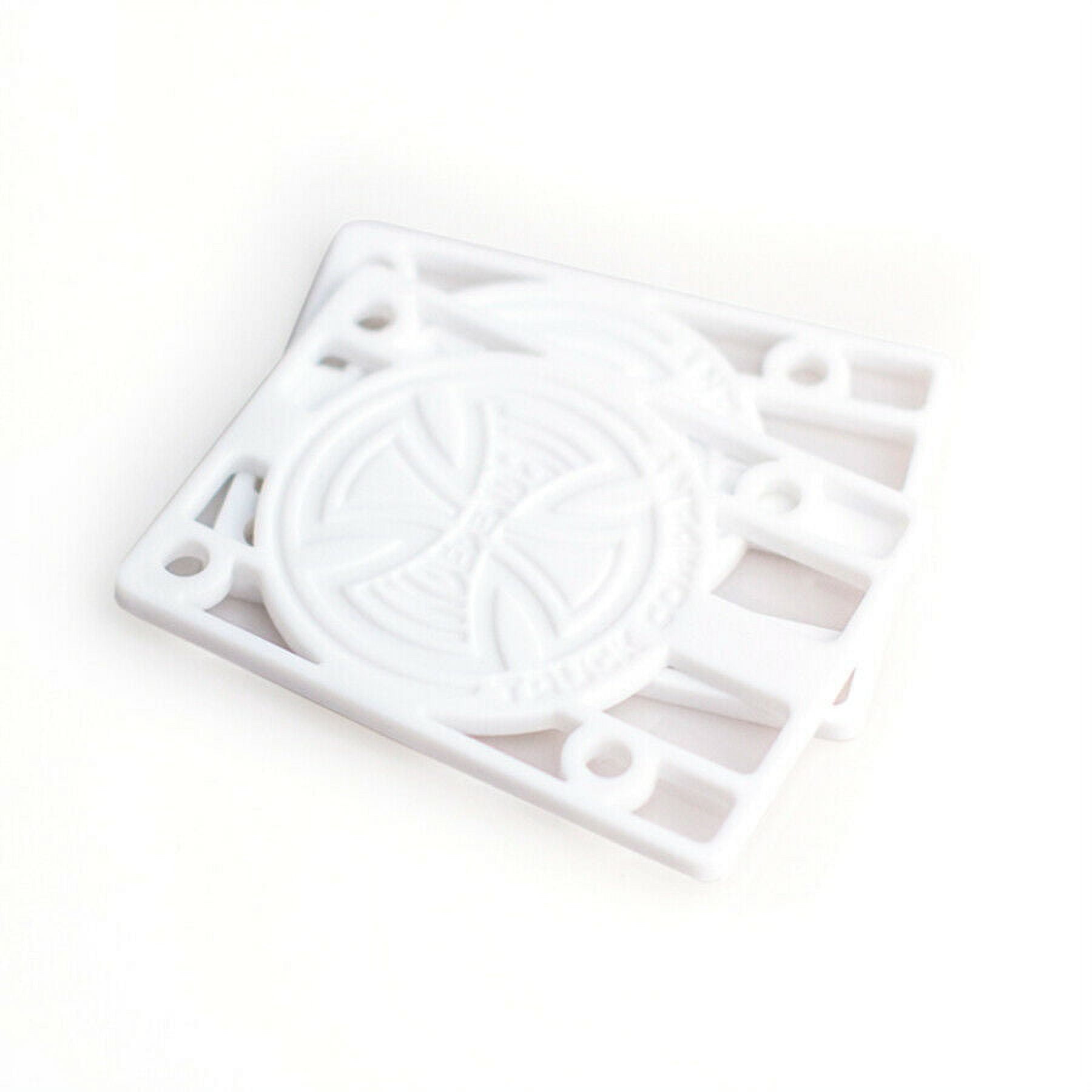 Independent Skateboard 1/8" White Riser Pads - Walmart.com