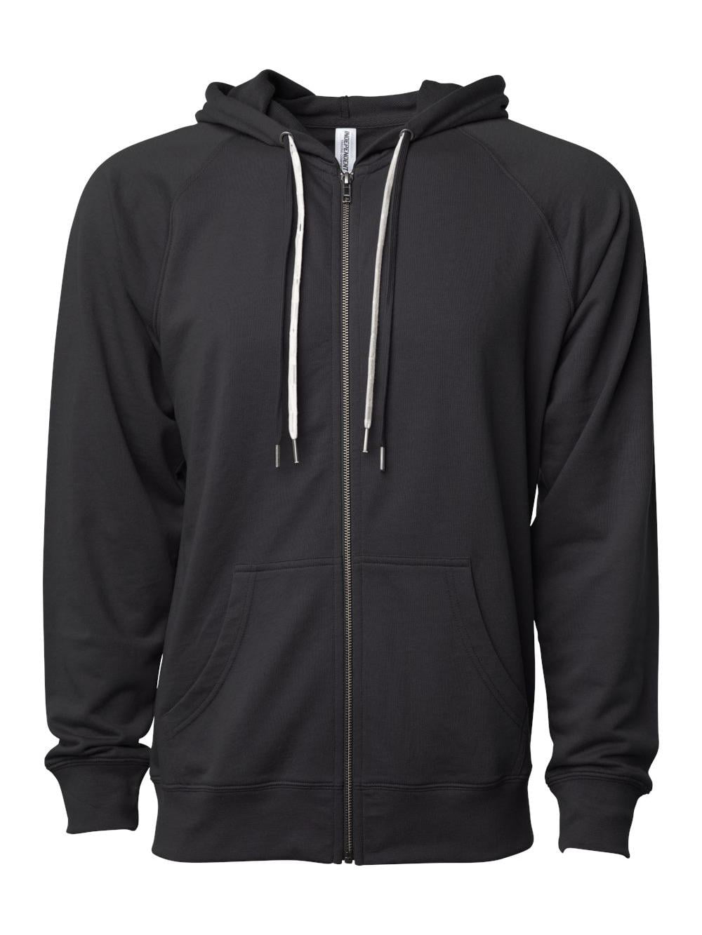 Independent Trading Co. Icon Lightweight Loopback Terry Full-Zip Hooded ...