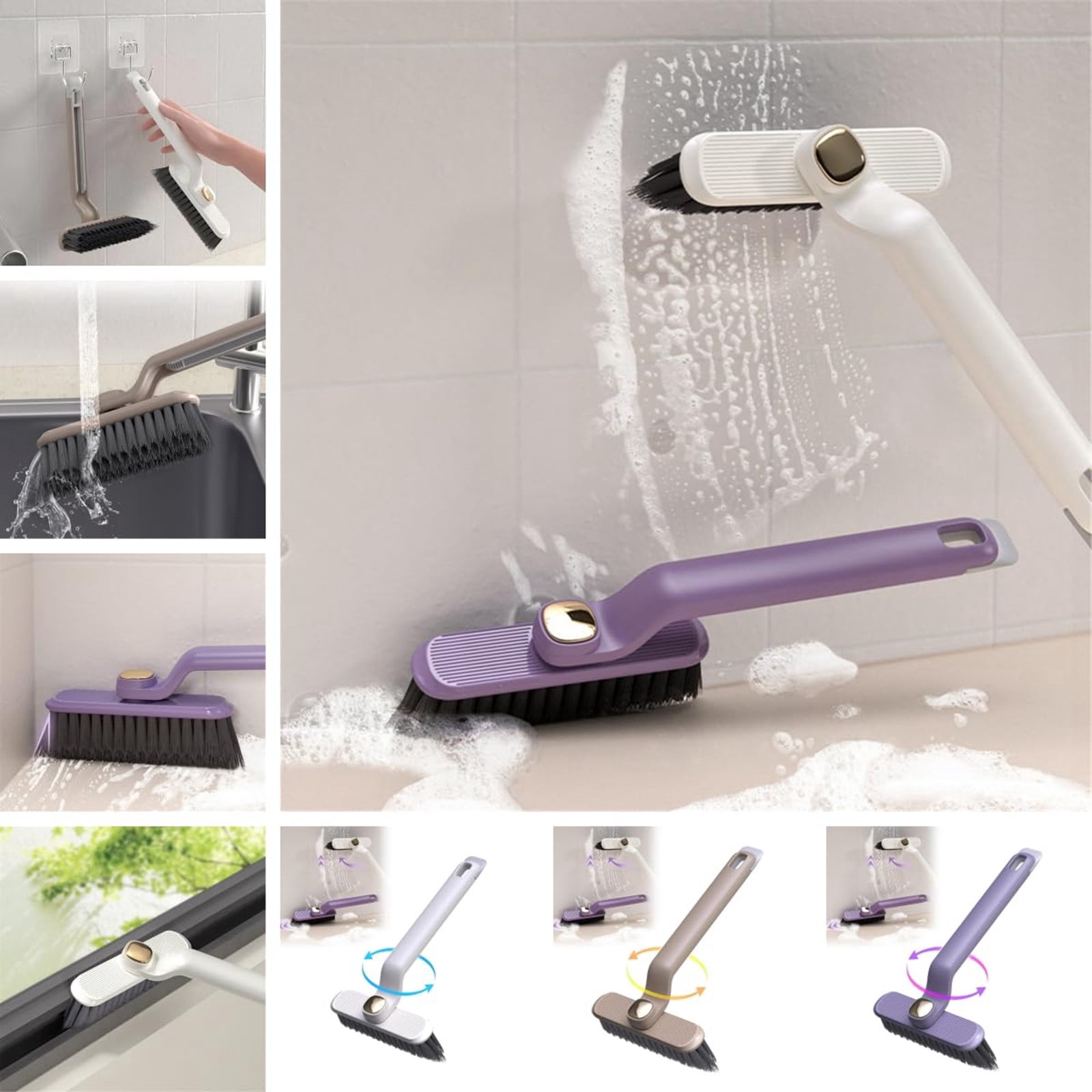 Independently Designed Rotating Multifunctional Cleaning Brush with ...