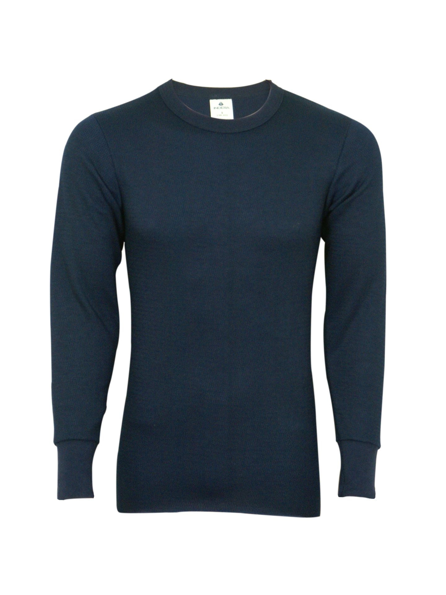 Indera Mills Men's ICETEX Performance Thermal Top with Silvadur, Navy ...