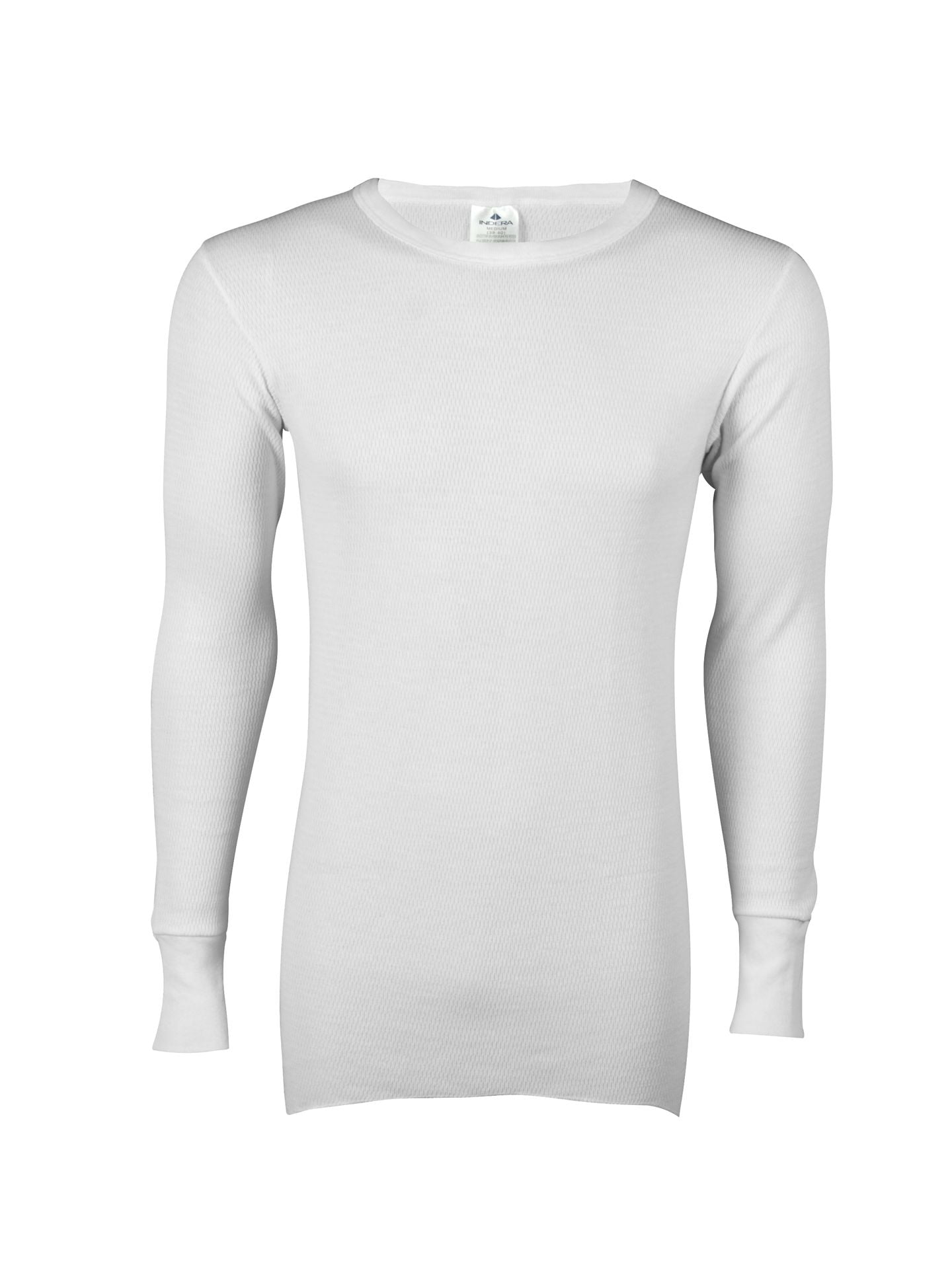 Indera Mills Men's ICETEX Performance Thermal Top with Silvadur, White ...