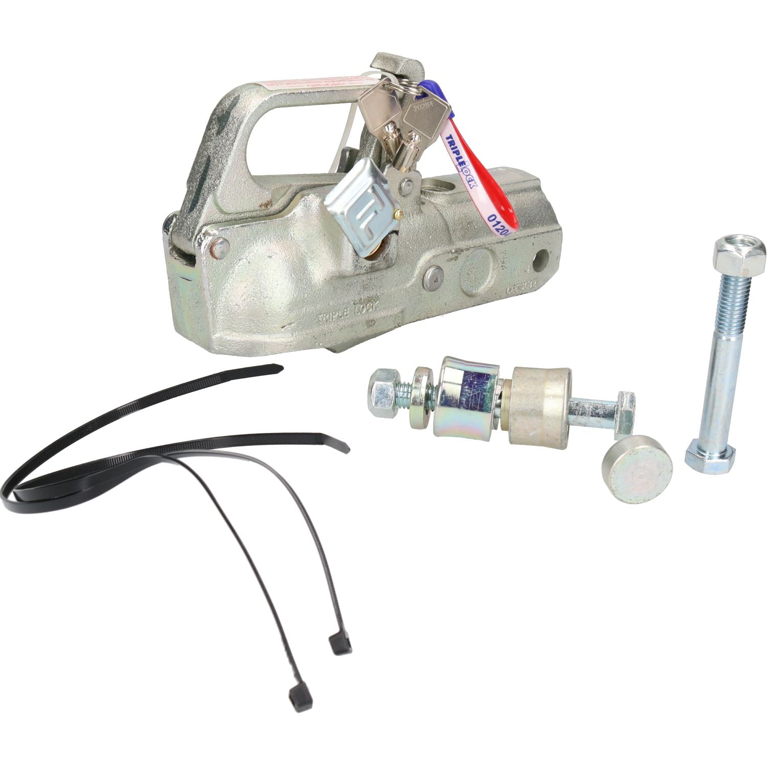 Indespension Triplelock Braked Security Trailer Coupling Lock 50mm ...