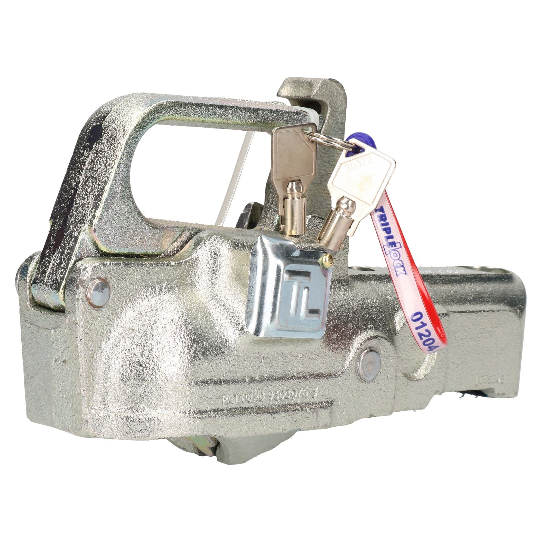 Indespension Triplelock Unbraked Security Trailer Coupling Hitch Lock ...