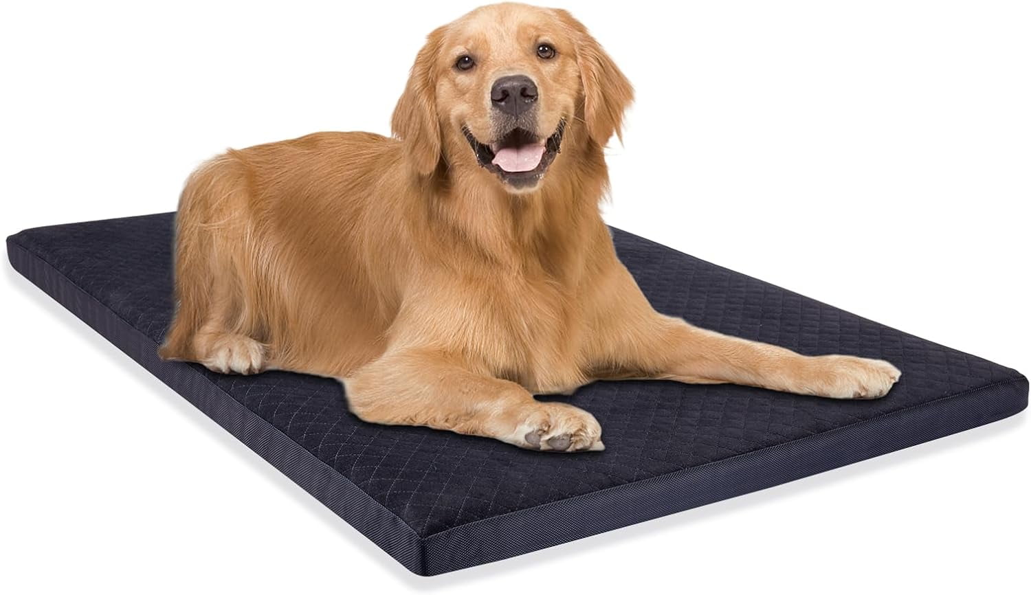 Indestructible Dog Beds, Chew Proof Dog Crate Pad for Aggressive Chewer ...