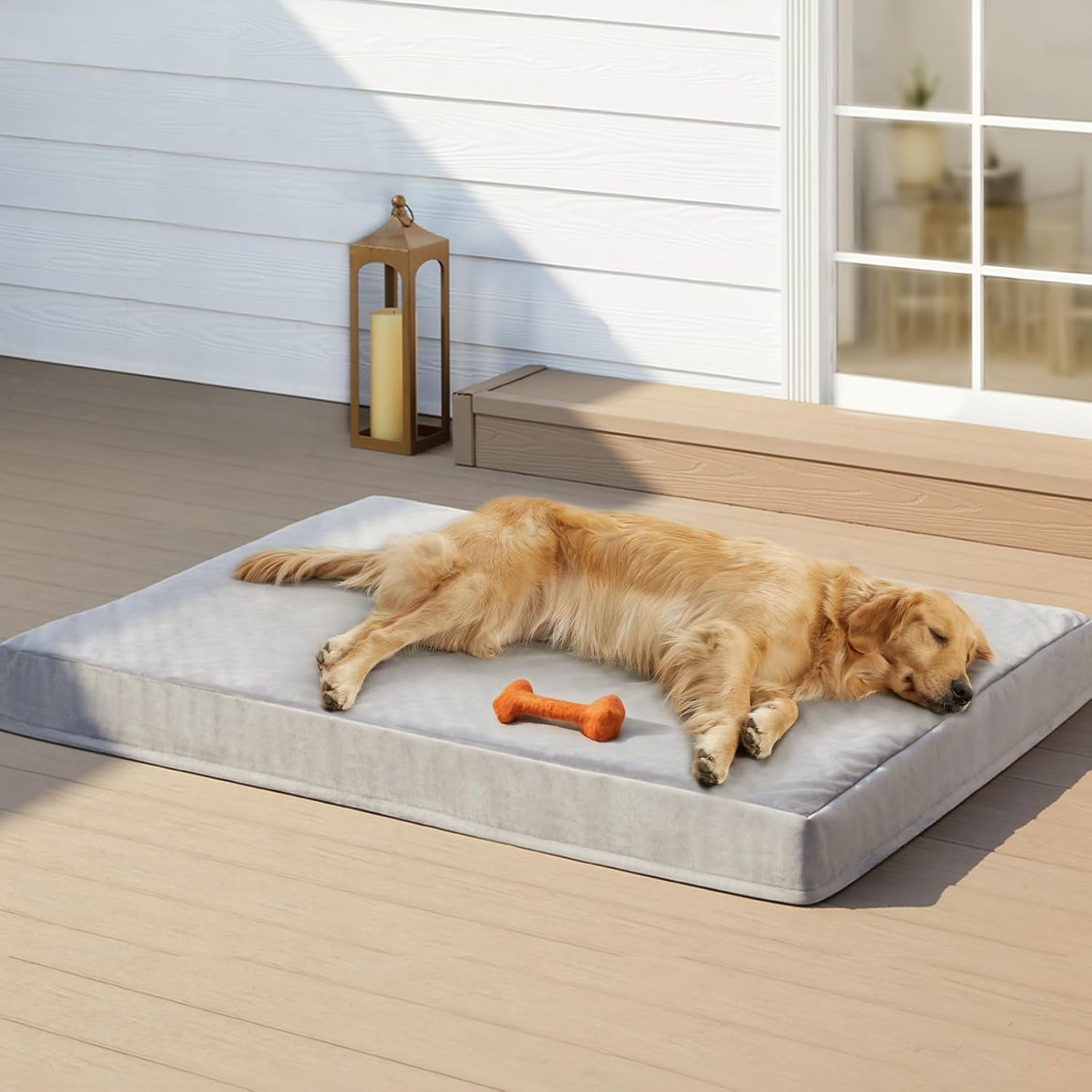 Indestructible Dog Beds for Large Dogs, Chew Proof Dogs Bed with ...