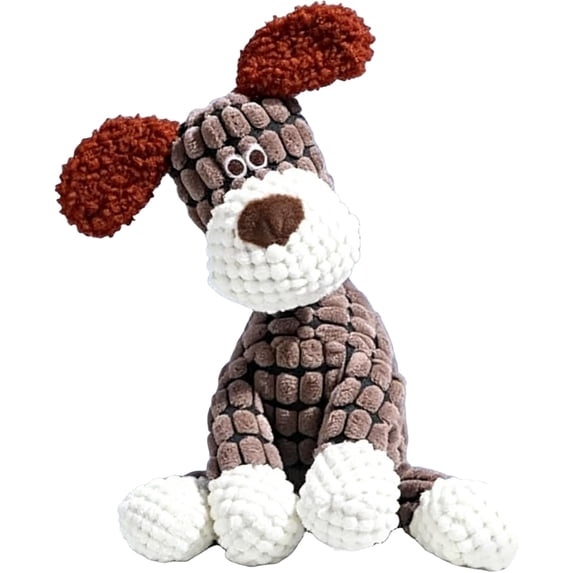Indestructible Dog Toy, 2026 New Durable Plush Dog Toys for Aggressive ...