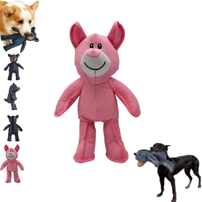 Indestructible Dog Toy, Bear Indestructible Dog Toy, Unbreakable Bear ...
