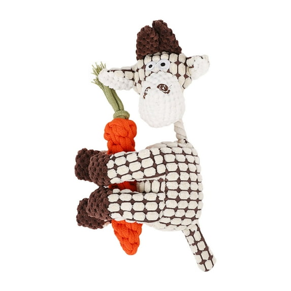 Indestructible Dog Toys 2025 Upgrade Dog Toy For Aggressive Chewers Dogs Squeaky Durable Chew ...