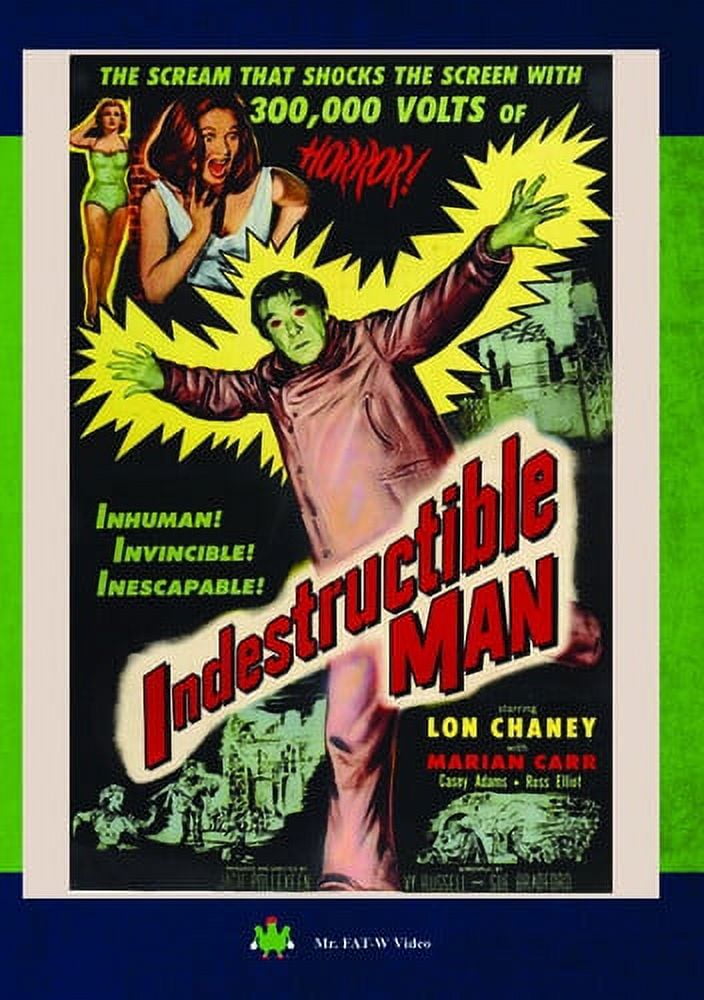 Indestructible Man (DVD), Mr Fat - w Video, Sci-Fi & Fantasy - Walmart.com