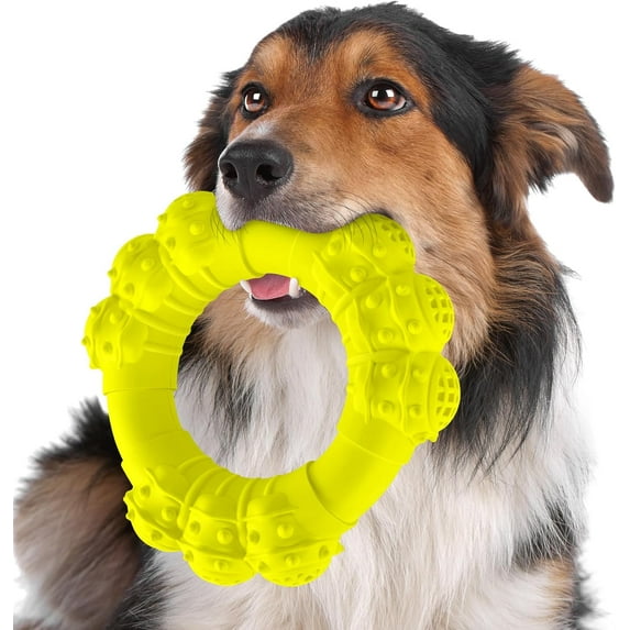 Indestructible Ring for Aggressive Chewers, Chewer Dogs for Medium ...