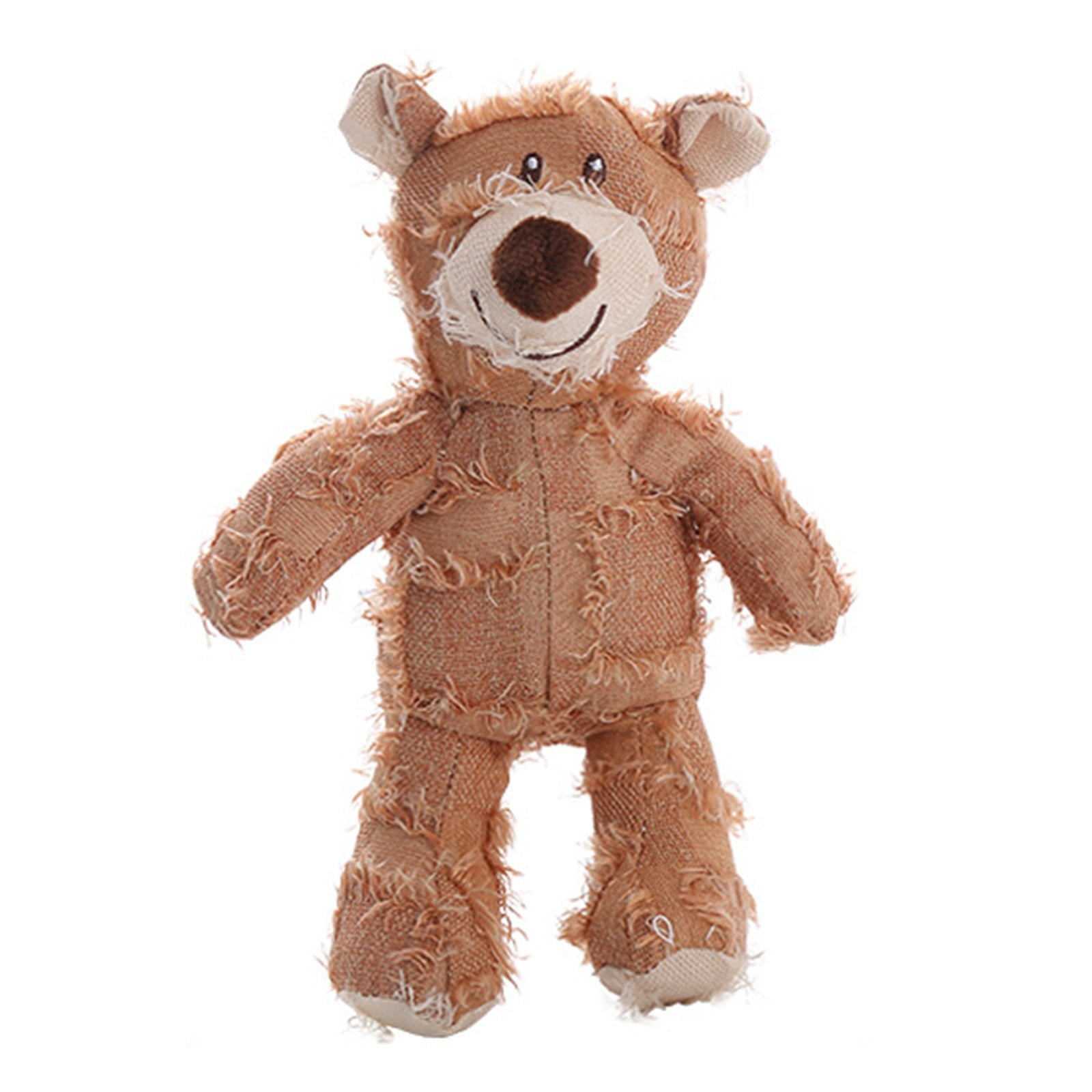 Indestructible Robust Bear Plush Toy – 2025 Interactive Squeaky Toy for ...