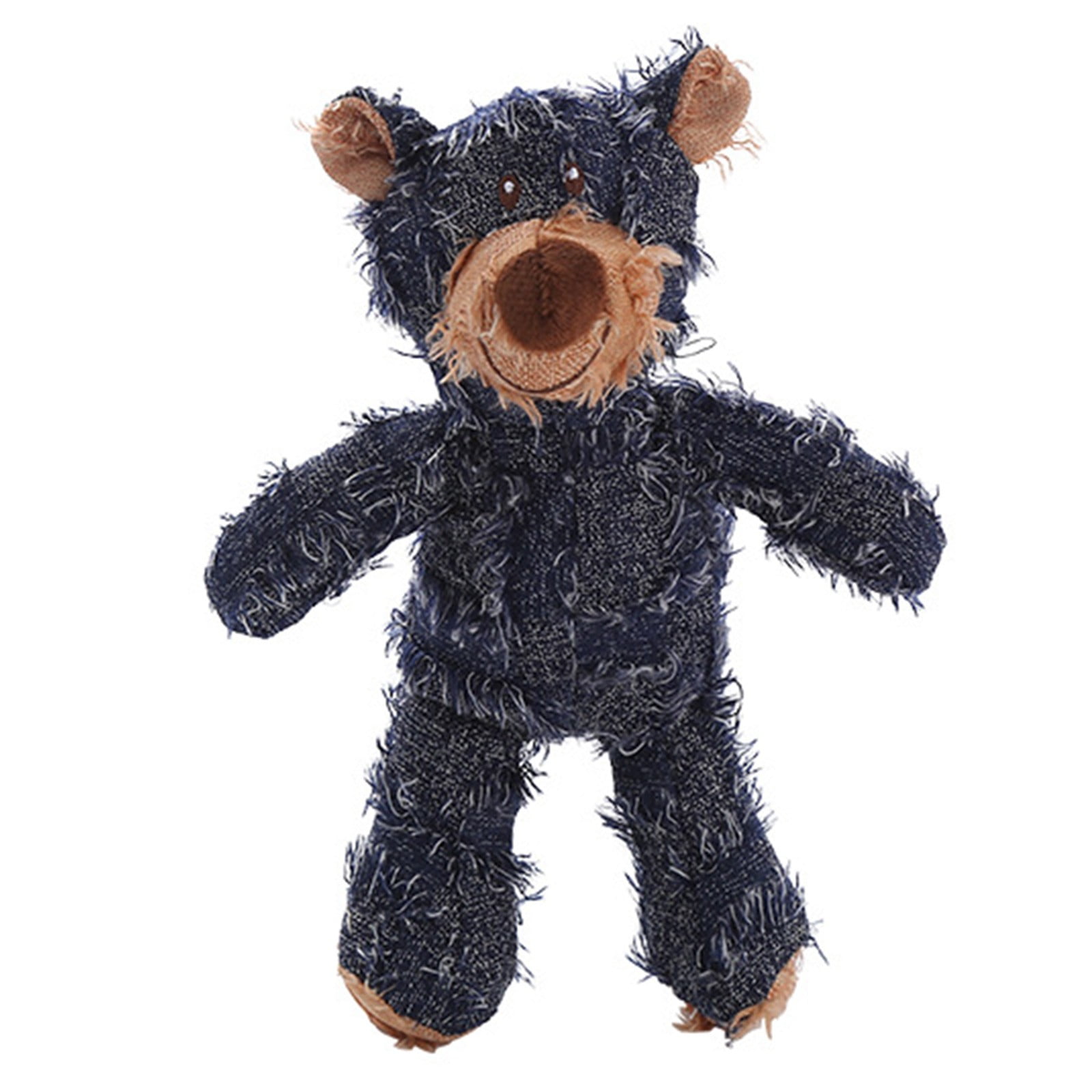 Indestructible Robust Bear Plush Toy – Interactive Squeaky Toy for ...