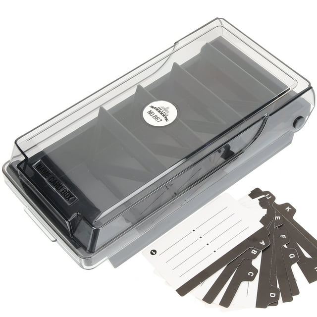 Index Card Case Index Cards Pictures Holder Business Card Desk Holder ...