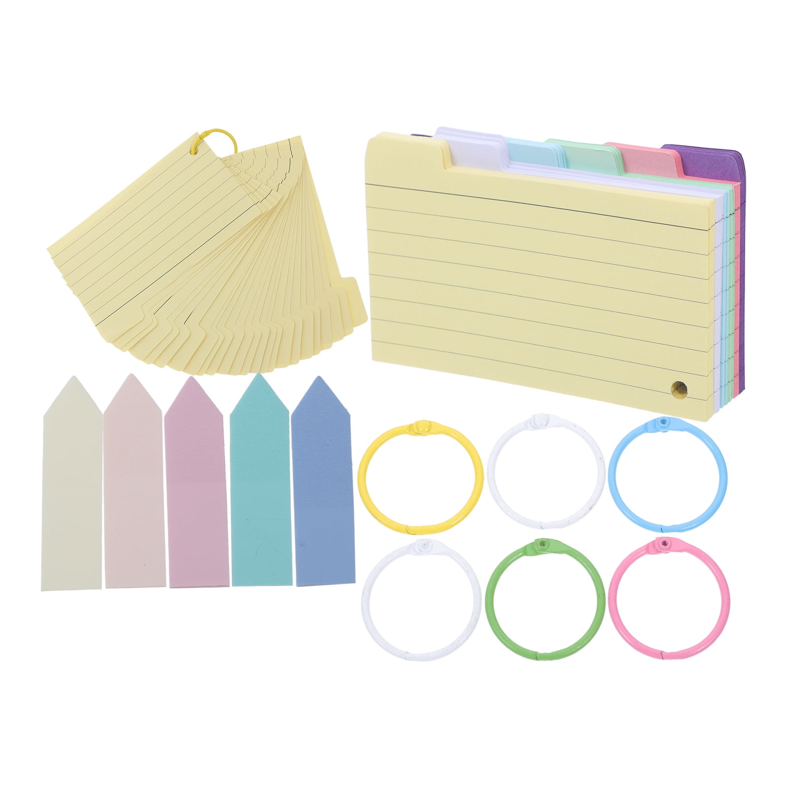 Index Card Notes Card Binders Flash Cards for Studying Index Cards Bulk ...