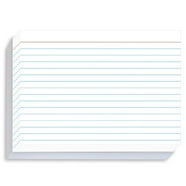 "Staples 4"" x 6"" Lined Note Cards, Assorted Pastel, 300-Pack ...