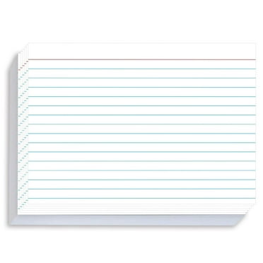 "Staples 4"" x 6"" Lined Note Cards, Assorted Pastel, 300-Pack ...