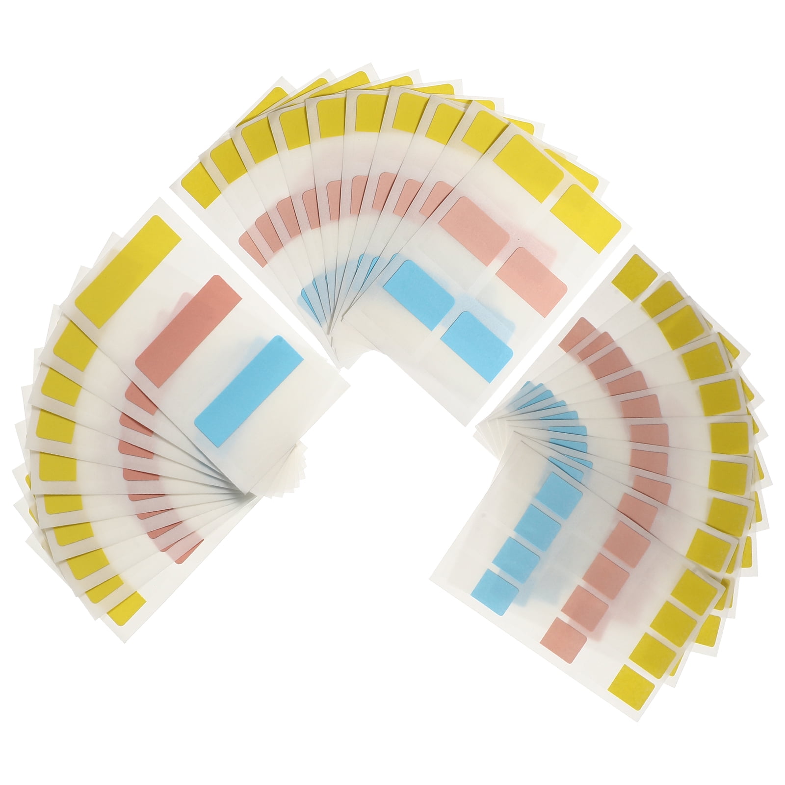 Index Support Translucent Classification Stickers Label Note Paper Pads ...