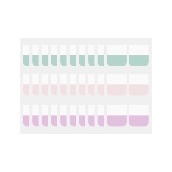 Index Tabs, Colorful Highlight Stickers And Transparent Bookmarks ...