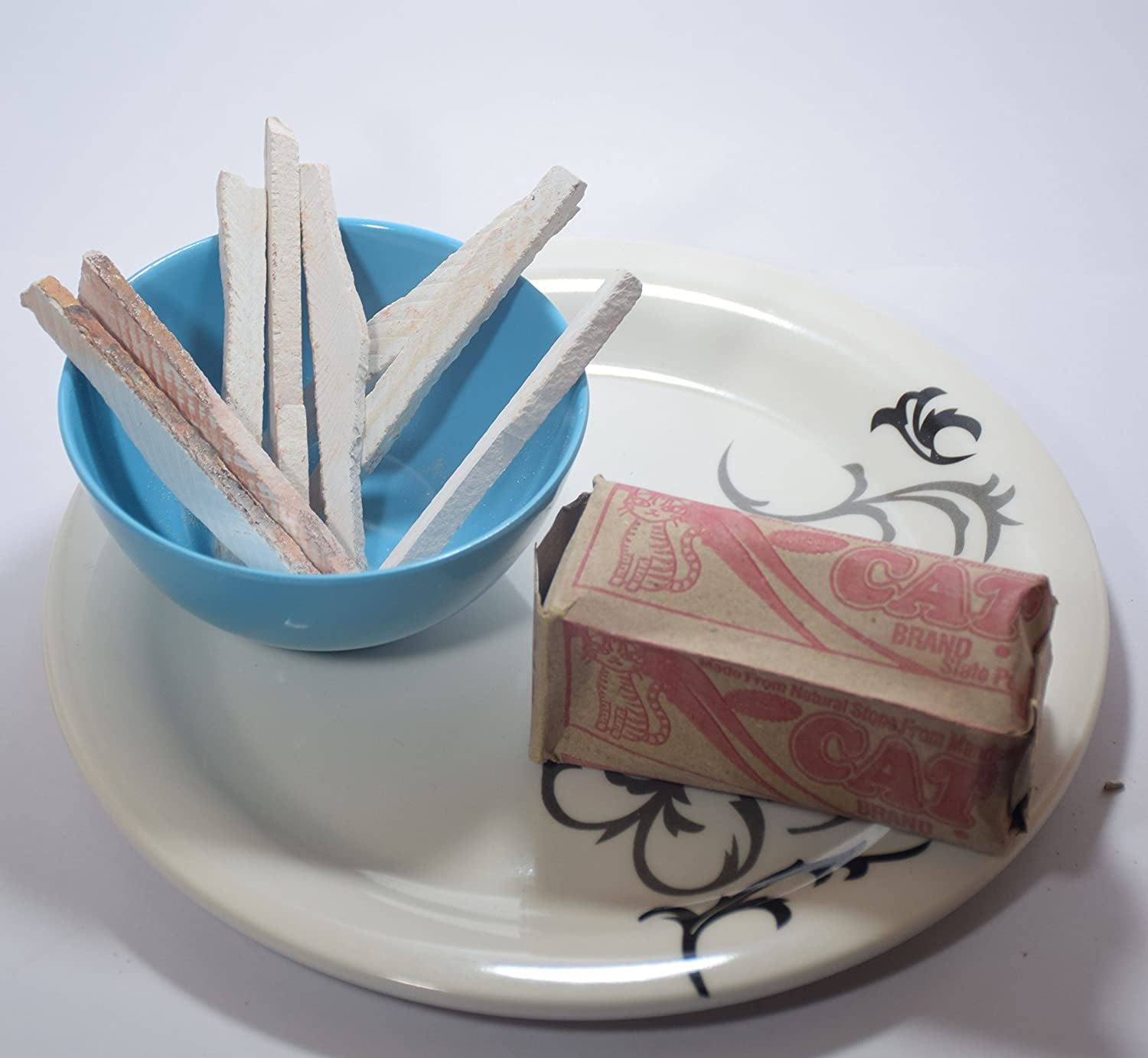 India Clay Cat Red Slate Pencils 200 Grams - Walmart.com