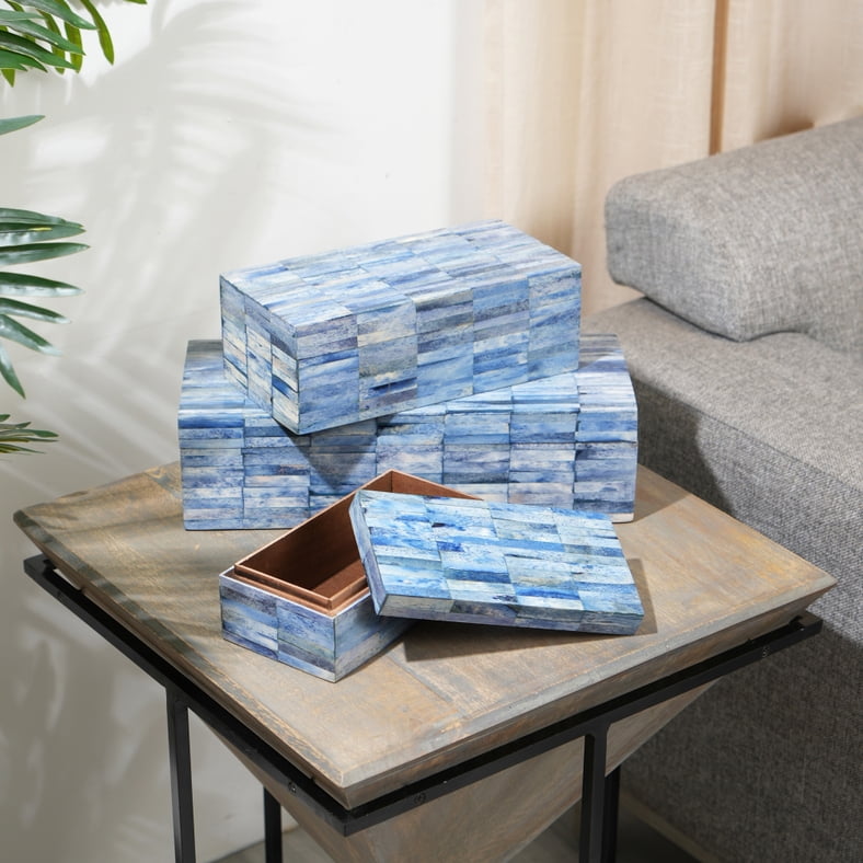 Expobazaar Handcrafted Decorative Wooden Box with Intricate Design ...