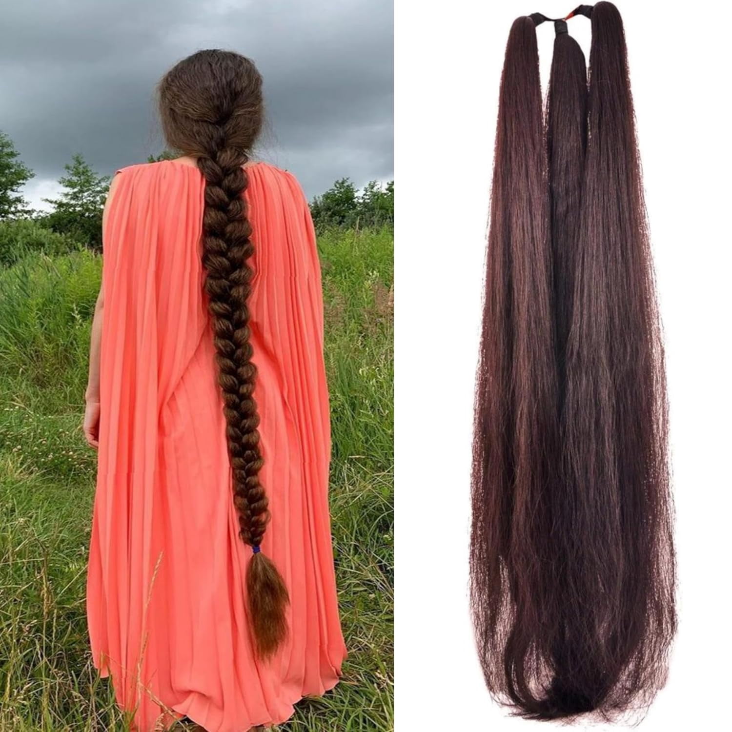 India Fashion kart NycLook 1pc Choti Natural Brown Colour For Womens ...
