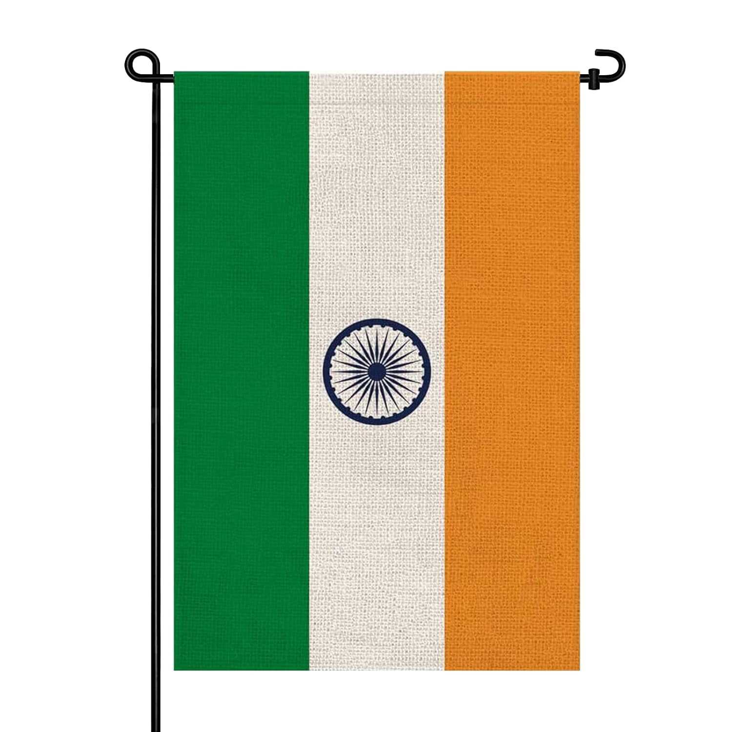 India Flag Indian Garden Flags Double-Sided Small Yard Flag Decorations ...