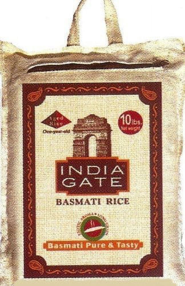 India Gate Basmati Rice, 10-Pounds Bags by India Gate - Walmart.com