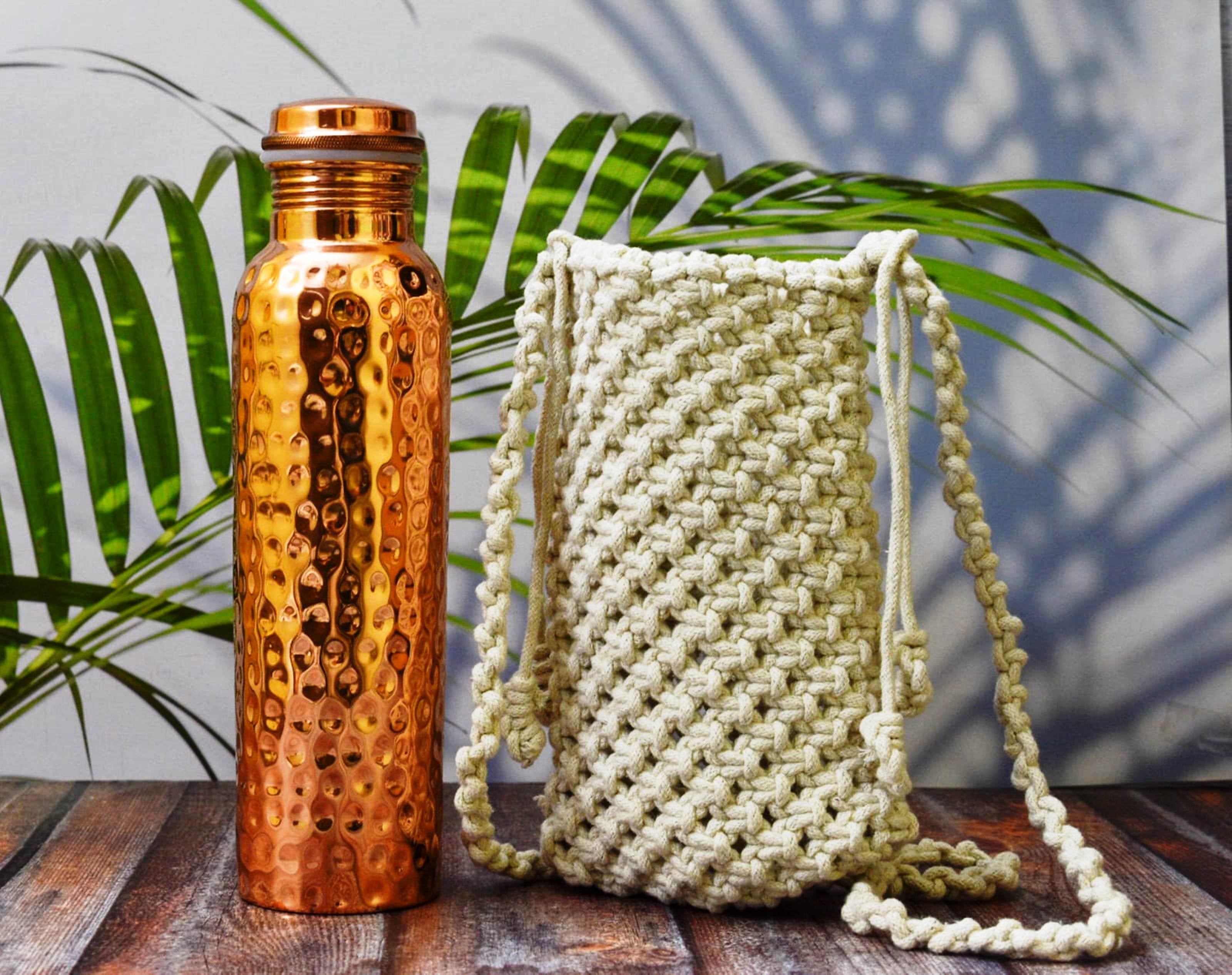 India House 30 Ounce Pure Copper Drinking Vessel in Elegant Gift Box ...