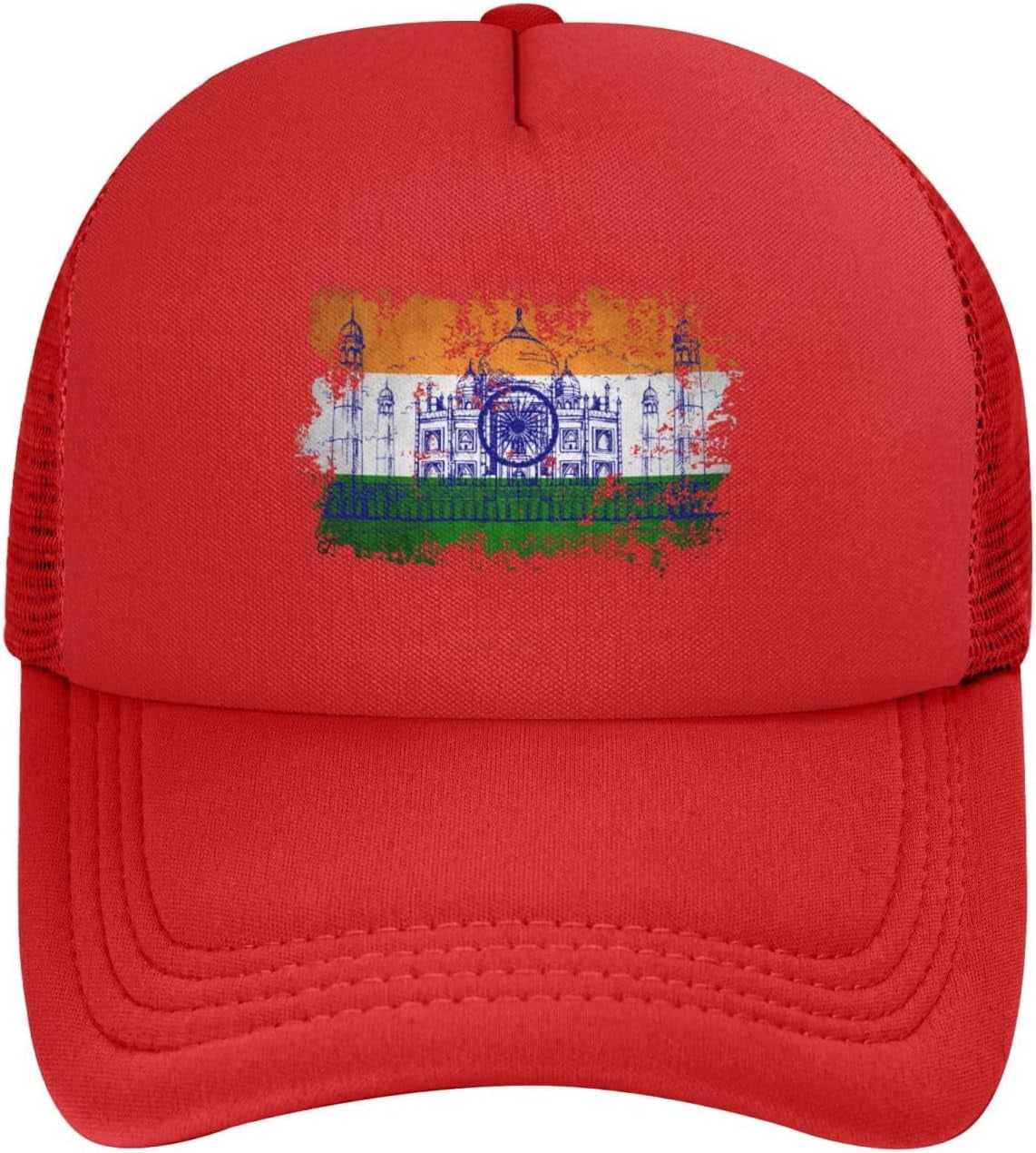 India Map and Flag Trucker Hat - Walmart.com