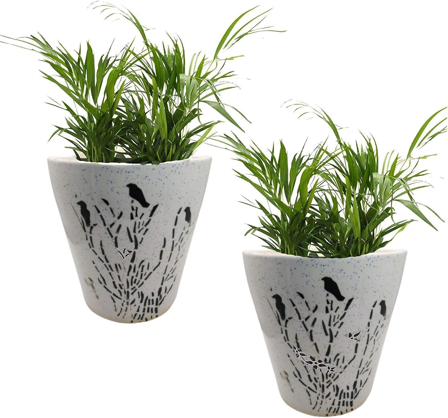 India Meets India Ceramic Planter Vase, Indoor Outdoor, Handicraft by ...