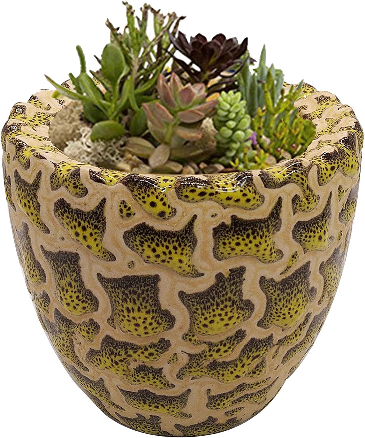 India Meets India Ceramic Flower Pot Designer Planter Vase Indoor ...