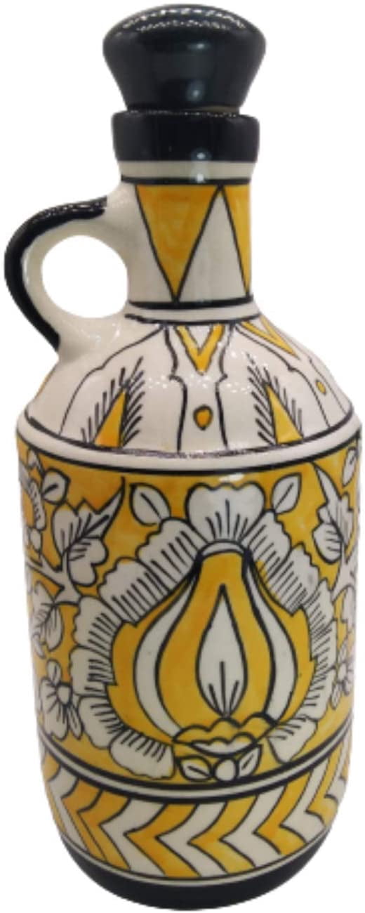 India Meets India Ceramic Water Bottle Multipurpose Storage 1 Ltr ...