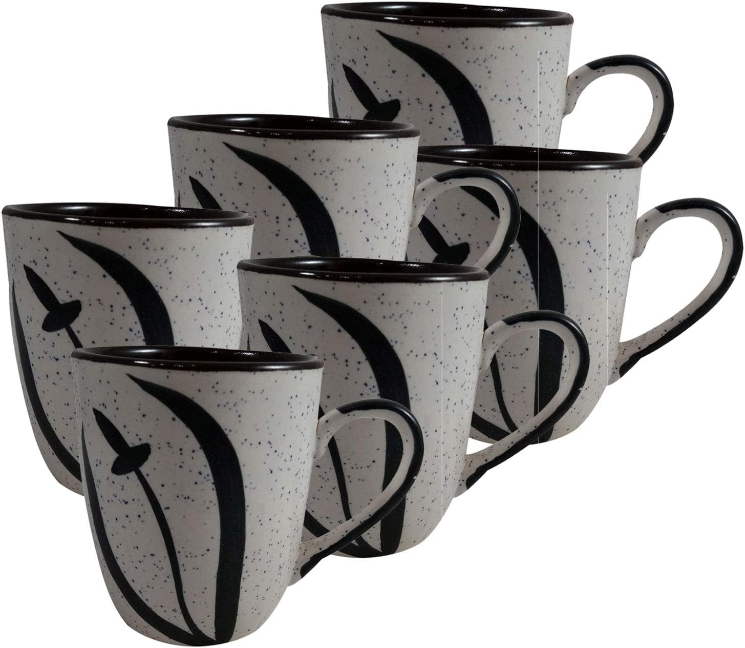 India Meets India Coffee Mug/Cup Ceramic Set of 6 Handmade | Khurja ...