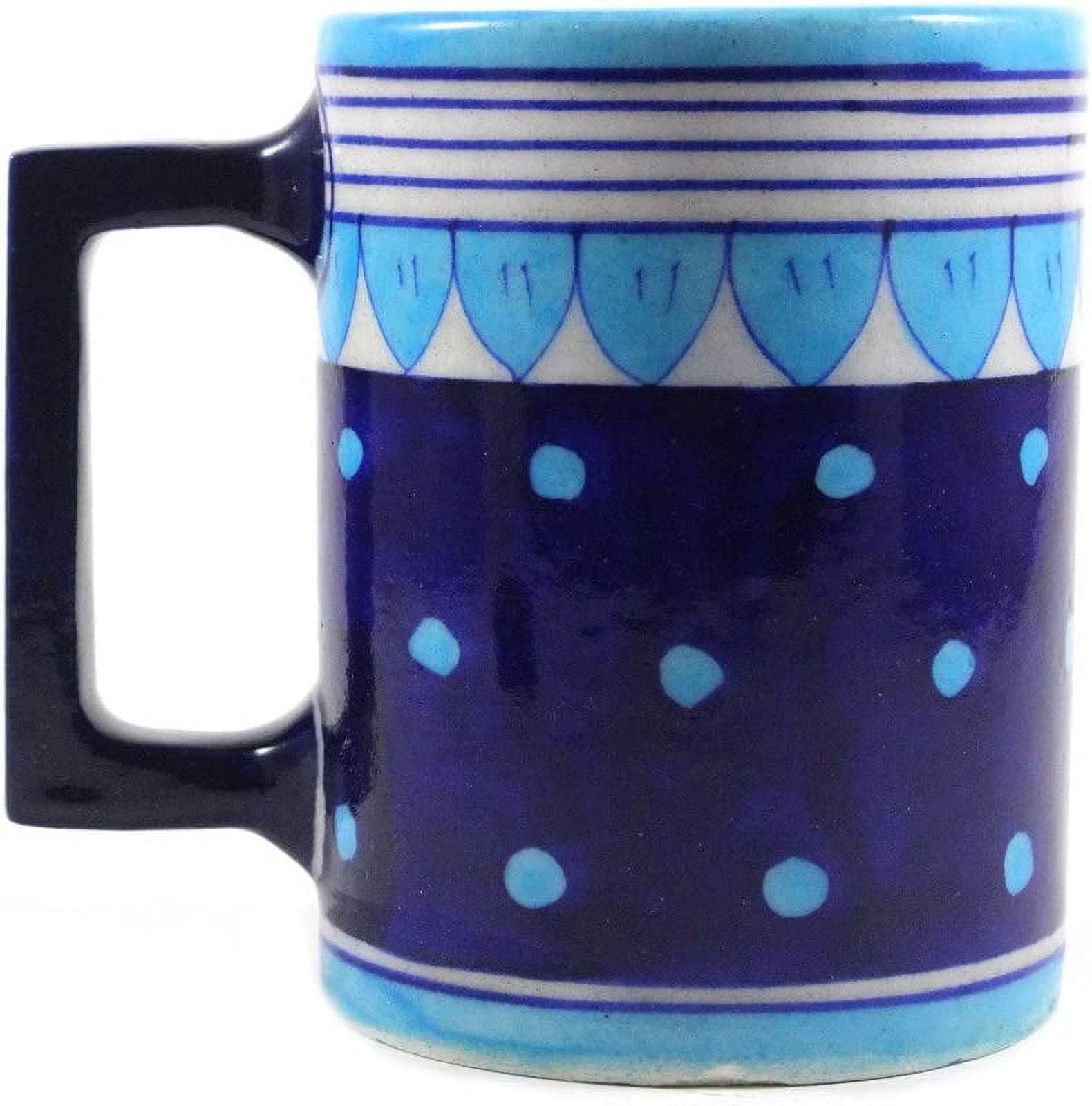 India Meets India Handicraft Ceramic Mug Tea Mug Ceramic Coffee Mug 250 ...