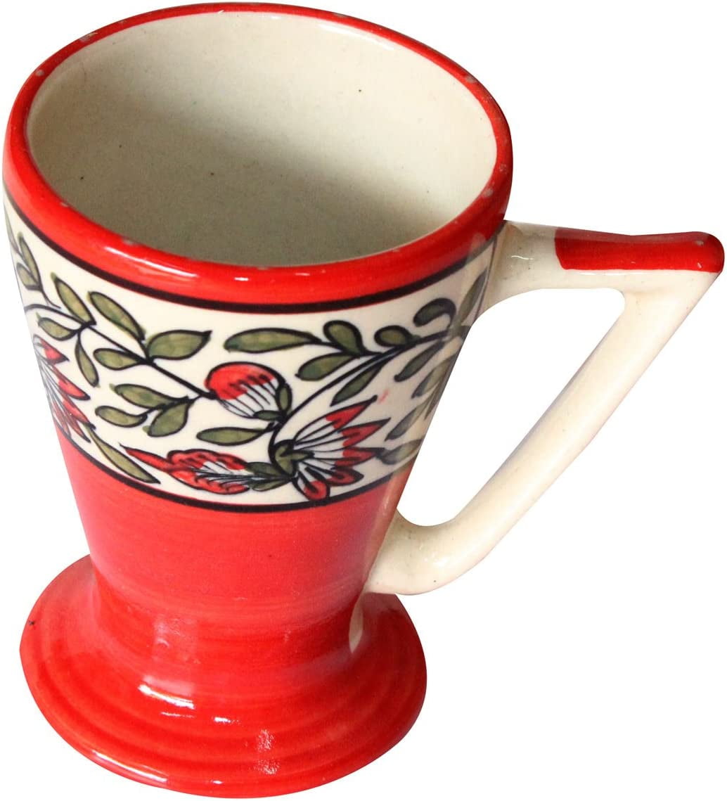 India Meets India Handicraft Ceramic Mug Tea Mug Ceramic Coffee Mug 250 ...