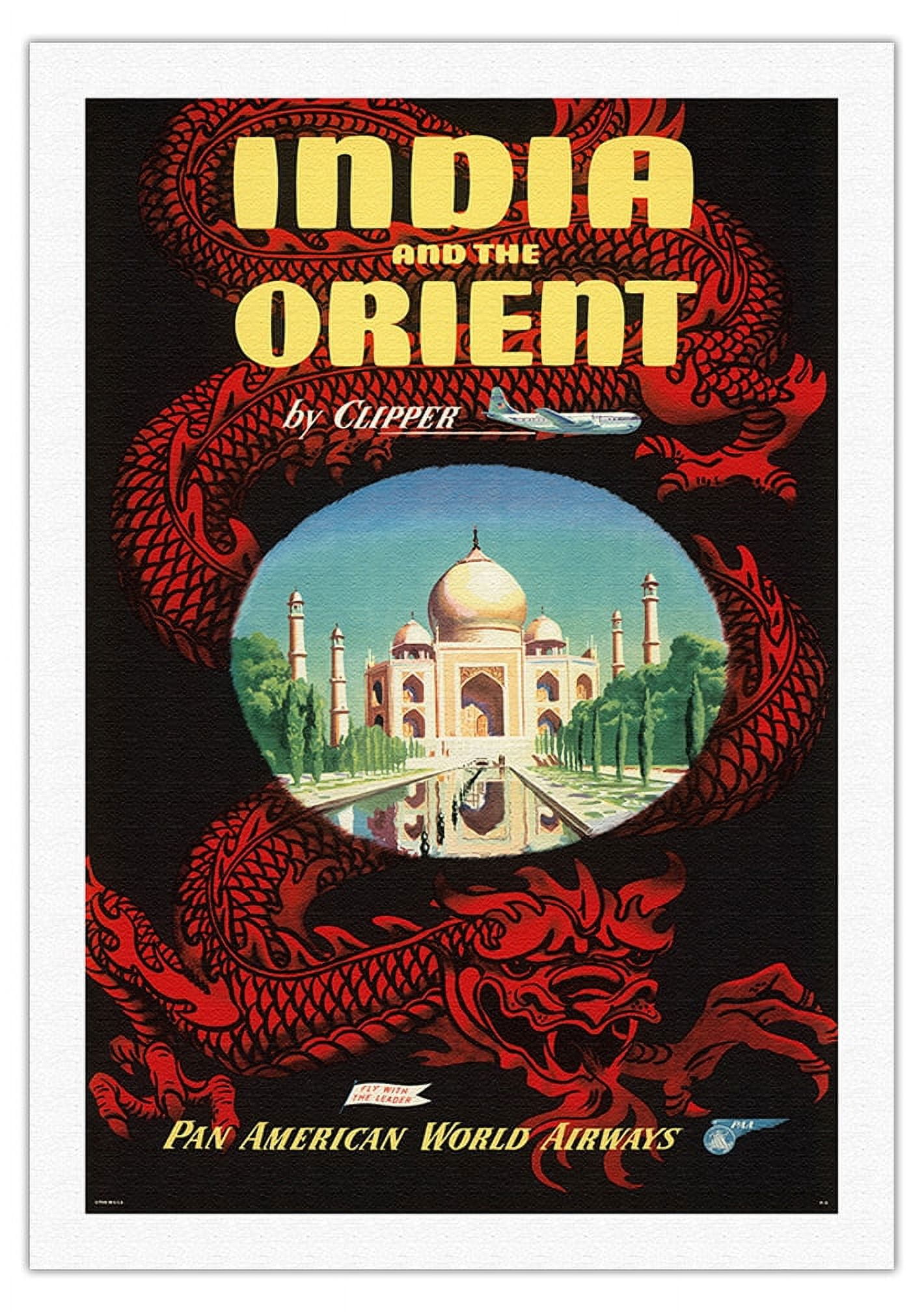 India and the Orient by Clipper - Pan American World Airways - Taj ...