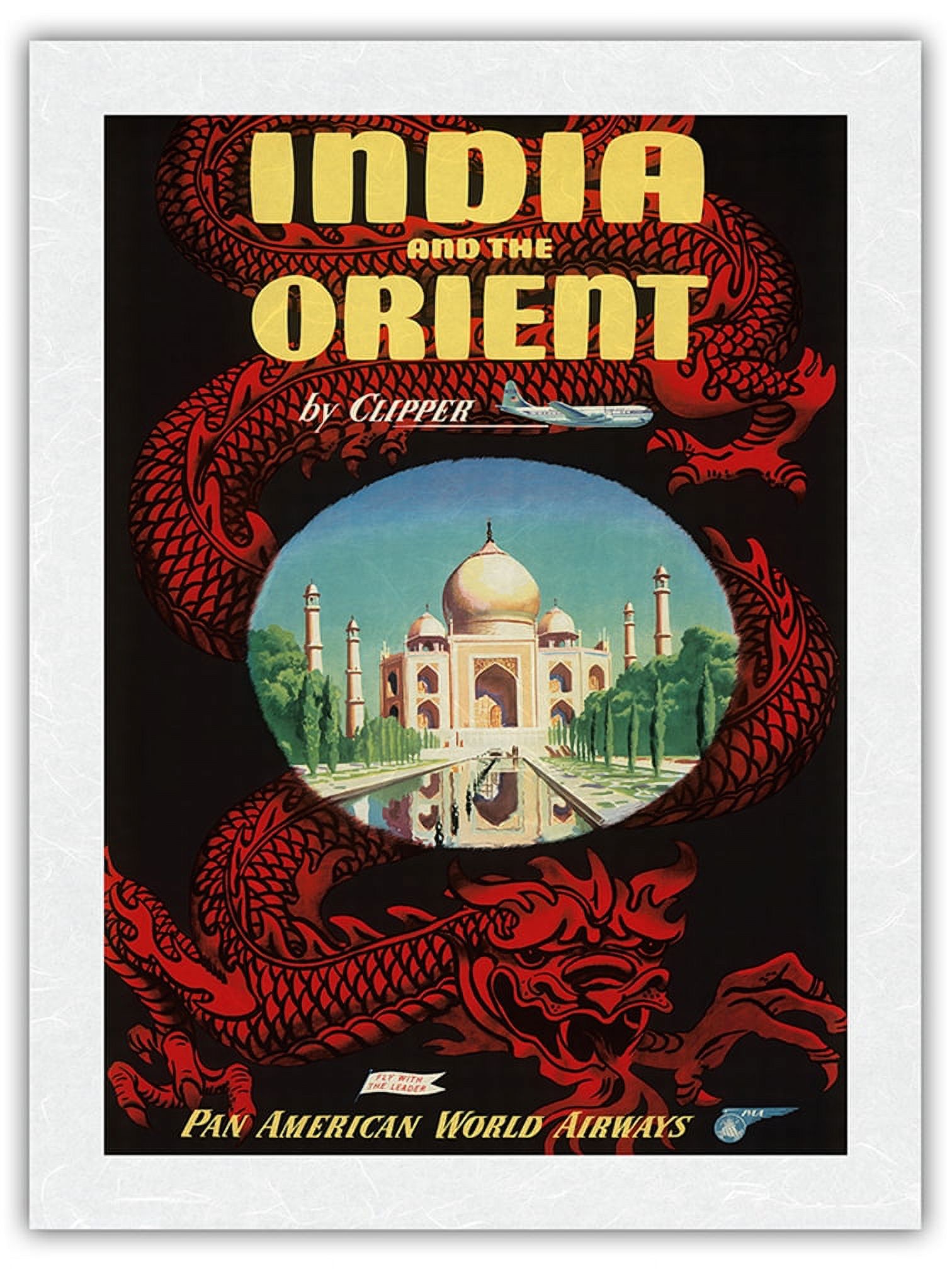 India and the Orient by Clipper - Pan American World Airways - Taj ...