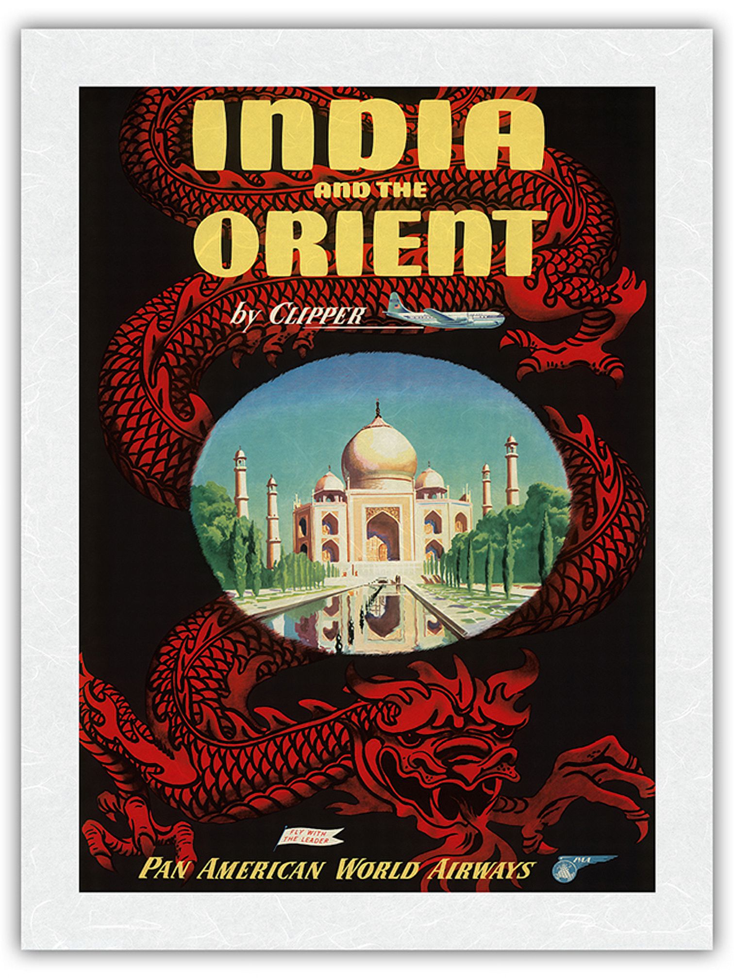 India and the Orient by Clipper - Pan American World Airways - Taj ...