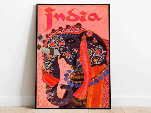 India Travel Poster Poster Print Art Prints India Wall Poster NO FRAMED ...