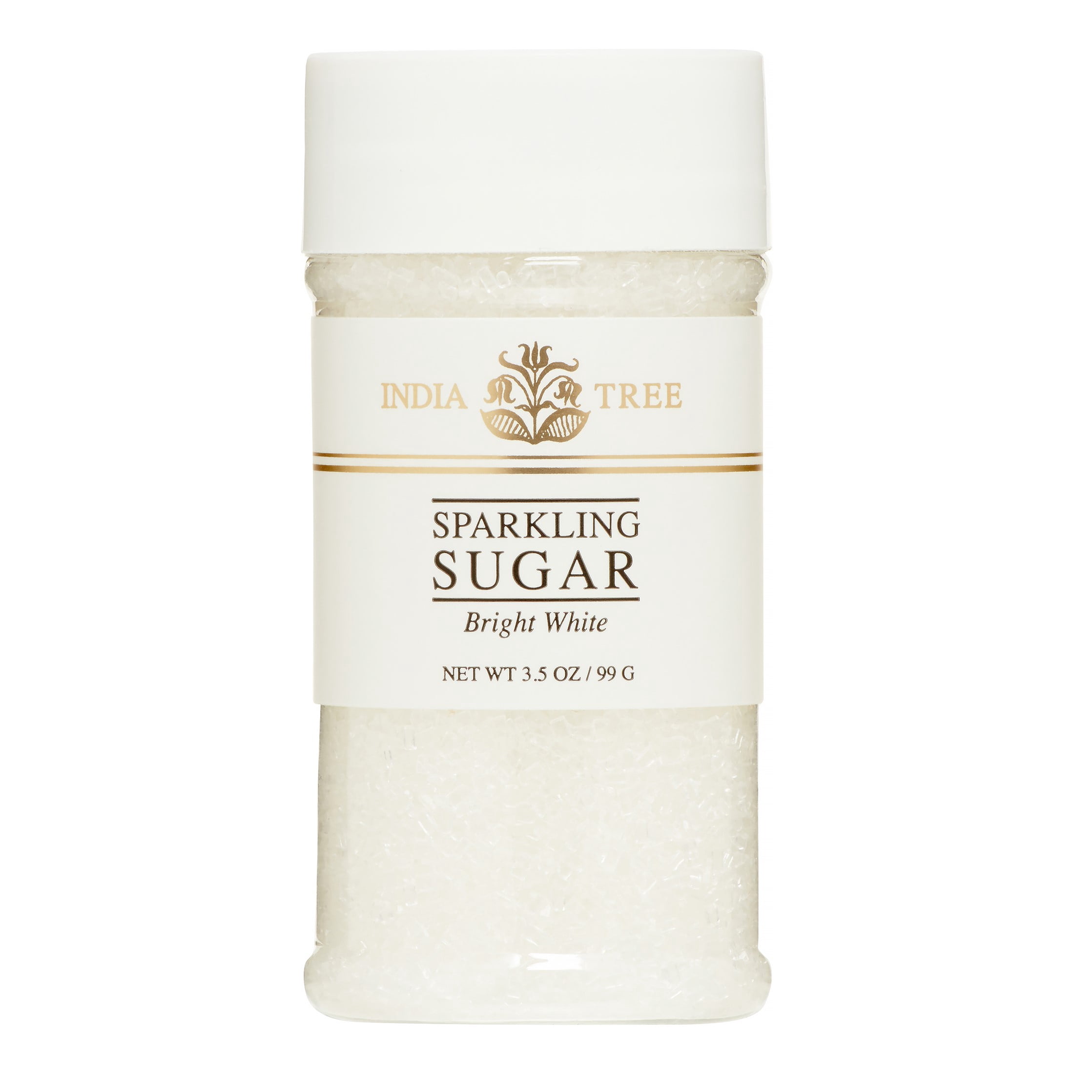 India Tree Bright White Sparkling Sugar, 3.5 Oz - Walmart.com