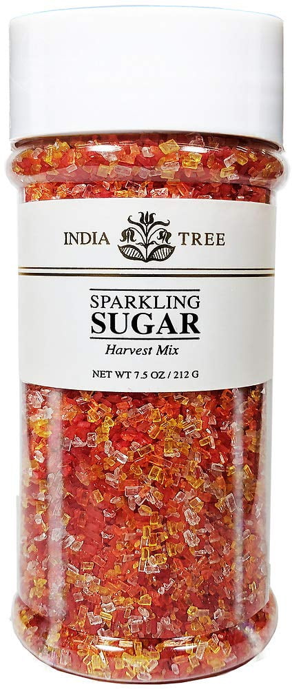 India Tree Mix Sparkling Sugar, Harvest, 7.5 Ounce - Walmart.com