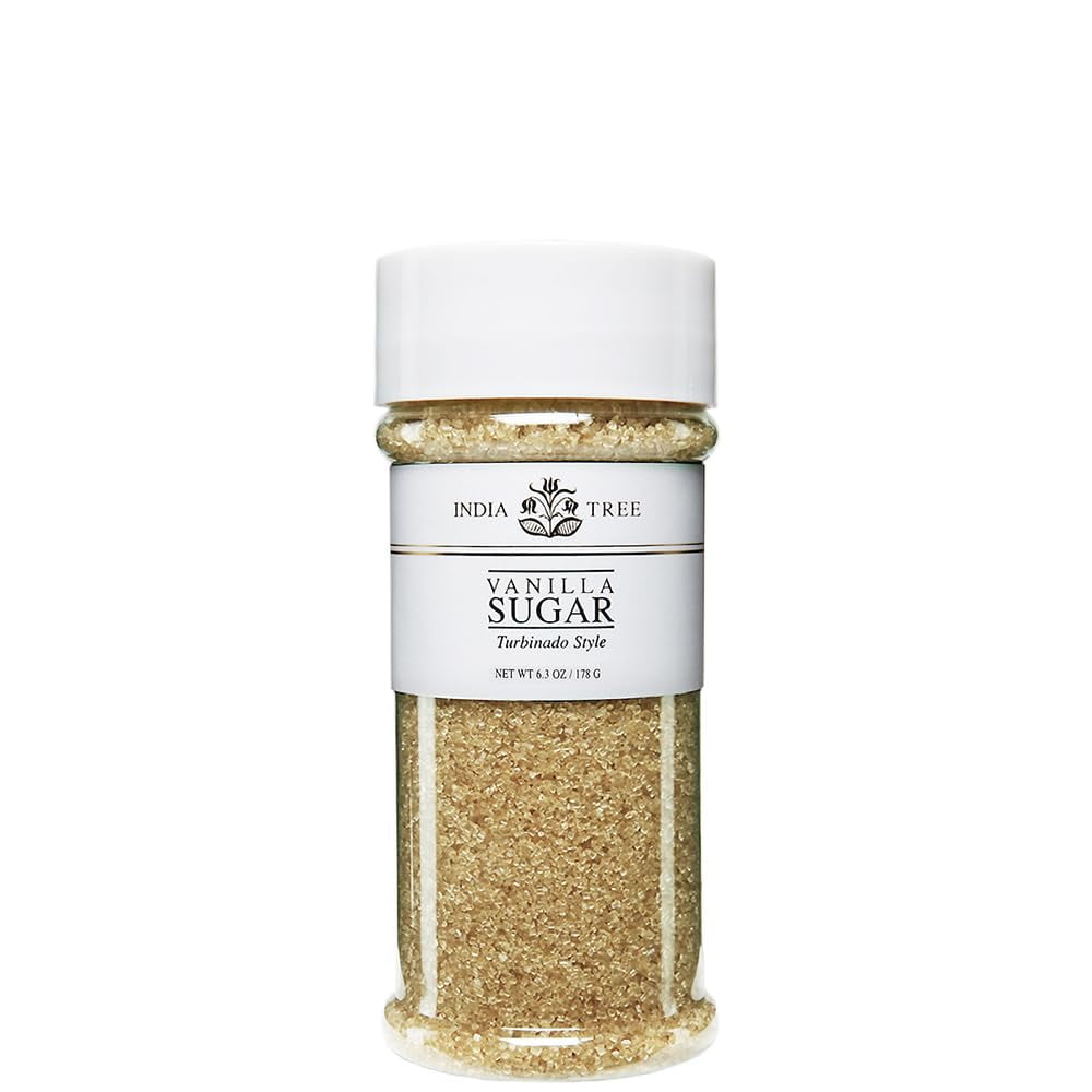 India Tree Sugar Vanilla, OKA4 Organic, 6.3 Ounce - Walmart.com